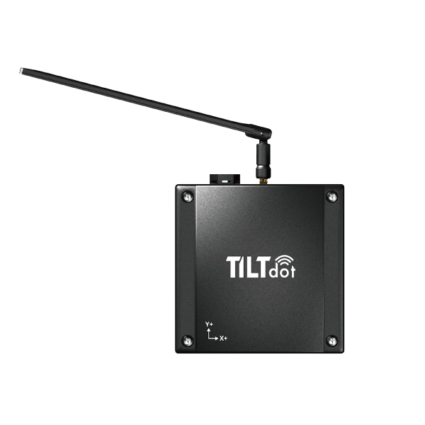 TILTdot | Wireless Tiltmeter | NB-IoT Wireless Transmission - Sanlien Technology